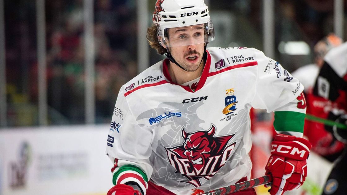 Official Cardiff Devils Website | Cole Sanford is back for 2023-24