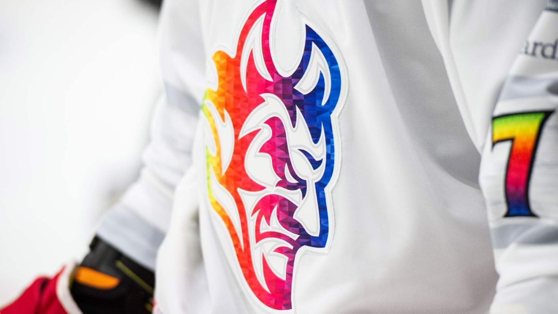 Official Cardiff Devils Website | Shirt of his back - Pride Jerseys